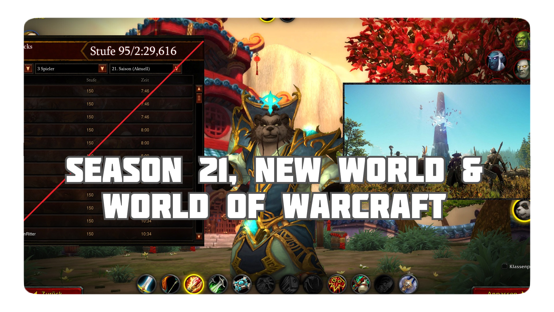 4FF: Season 21, New World und WoW